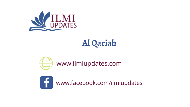 Surat Al Qariah Arab, Latin and Terjemah Bahasa Indonesia